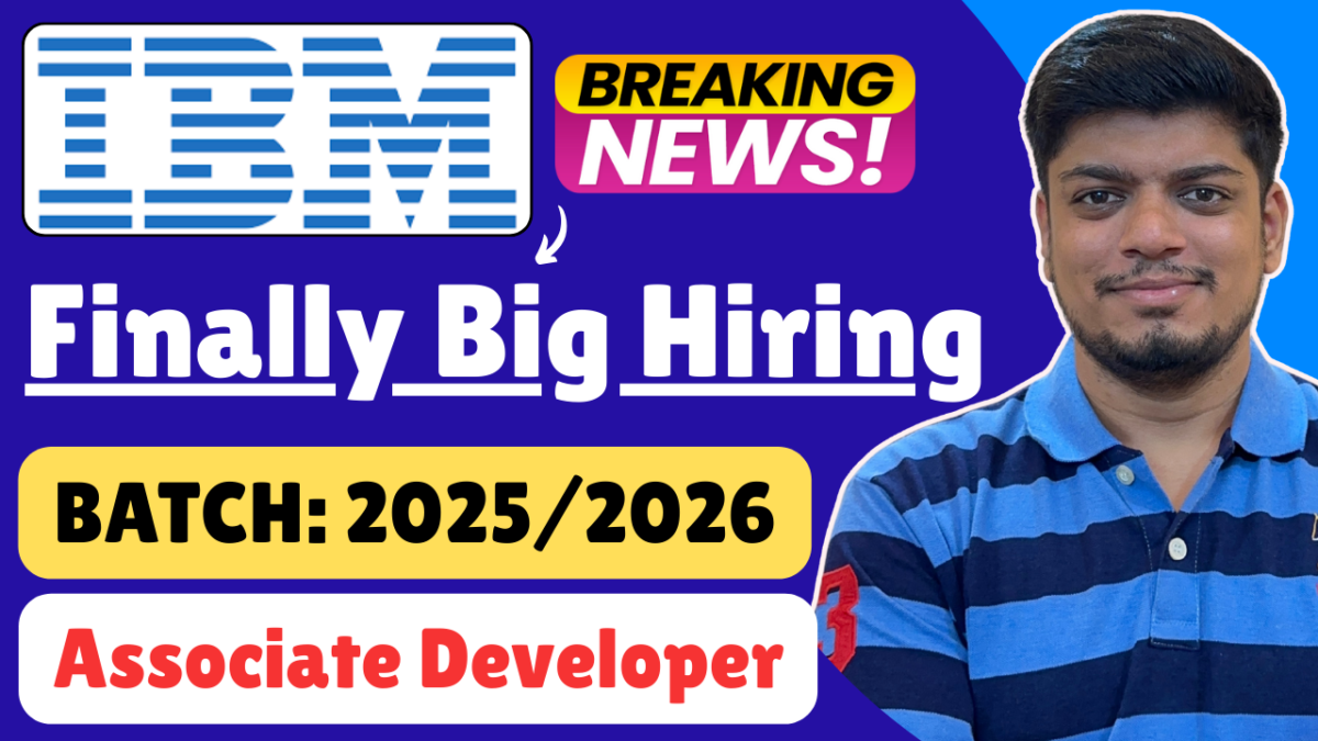 IBM Associate Developer Hiring | Engineering Hiring | Multiple ...